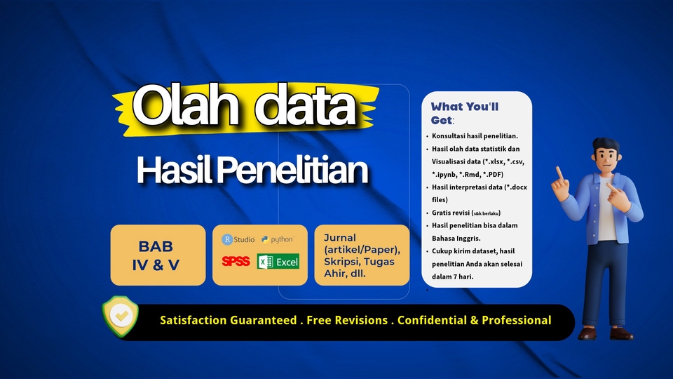 Olah data dan jasa tulis hasil penelitian