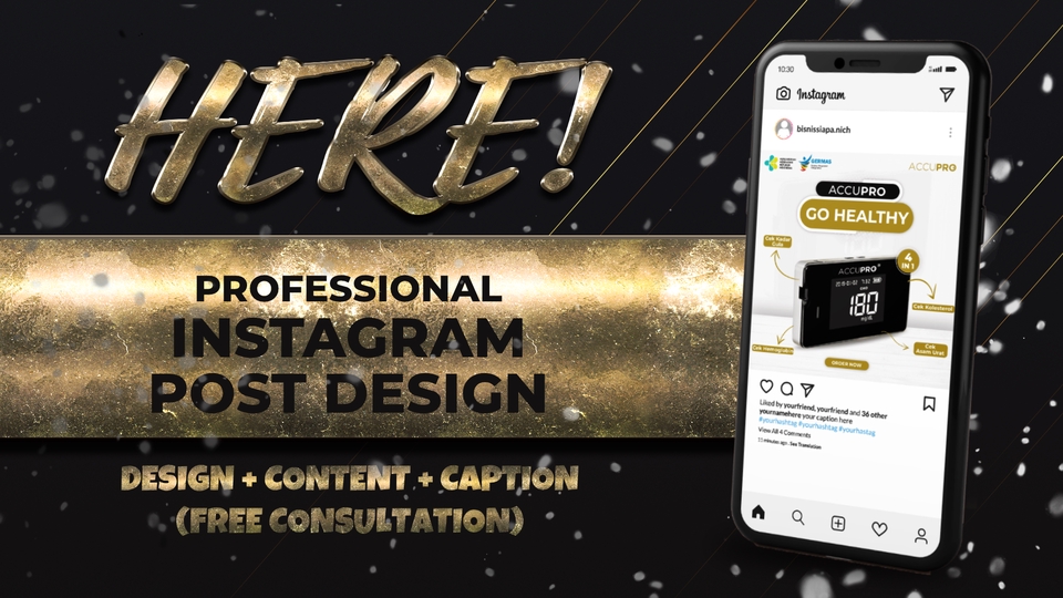 Instagram Professional Post Design