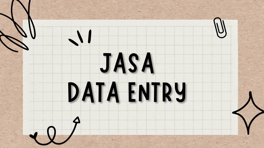 Jasa Entri Data Sederhana