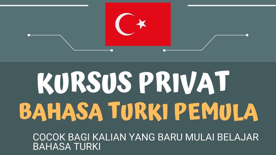 Kursus Privat Bahasa Turki basic untuk Pemula