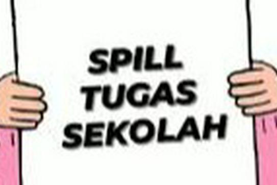 Pengerjaan tugas tugas sekolah
