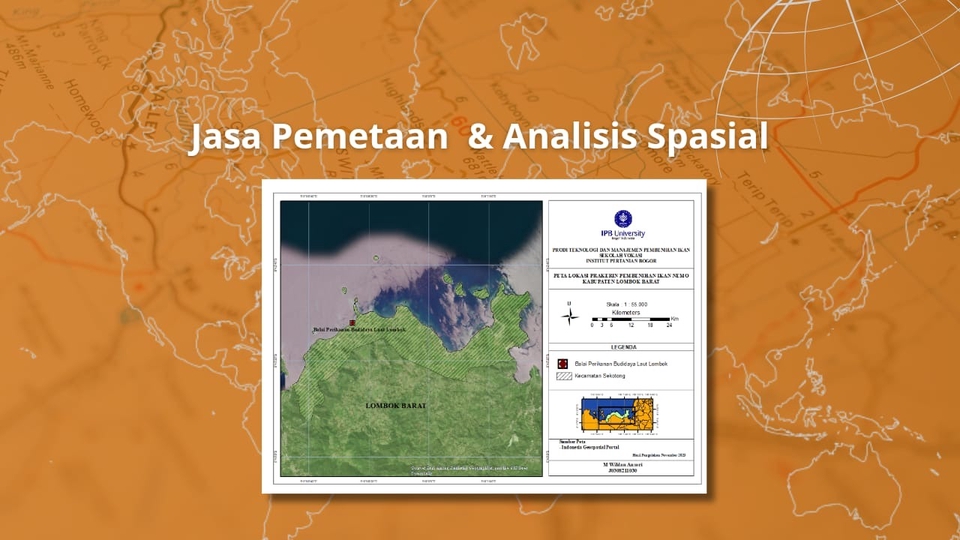 Jasa Peta & Analisis Spasial (Riset, Skripsi, Tesis, Disertasi)