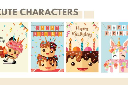 Jasa Illustrasi Vector Lucu untuk Digital, Poster, Kartu ucapan, Maskot ...