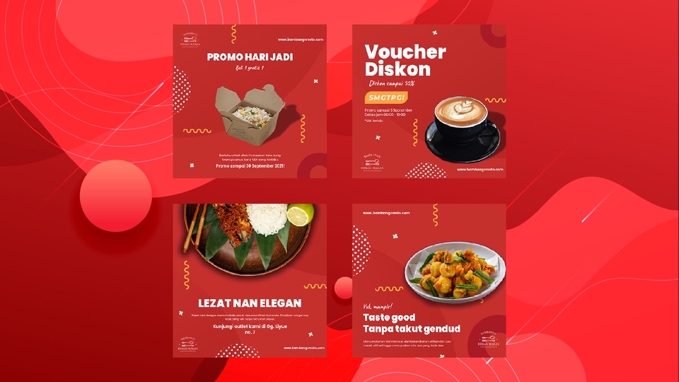 Desain Feed Instagram Dan Sosial Media Lainnya Untuk Promosi Produk
