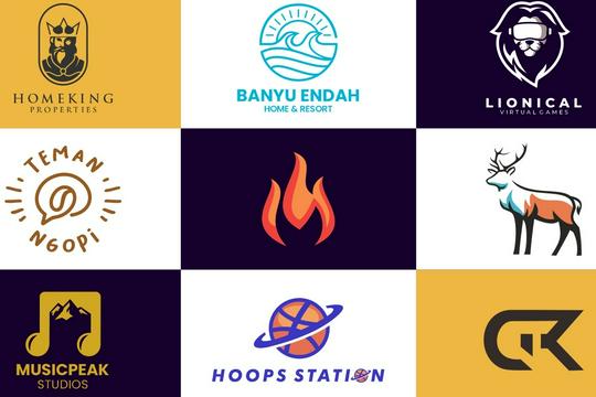 Desain Logo Minimalis & Modern Untuk Perusahaan & UMKM