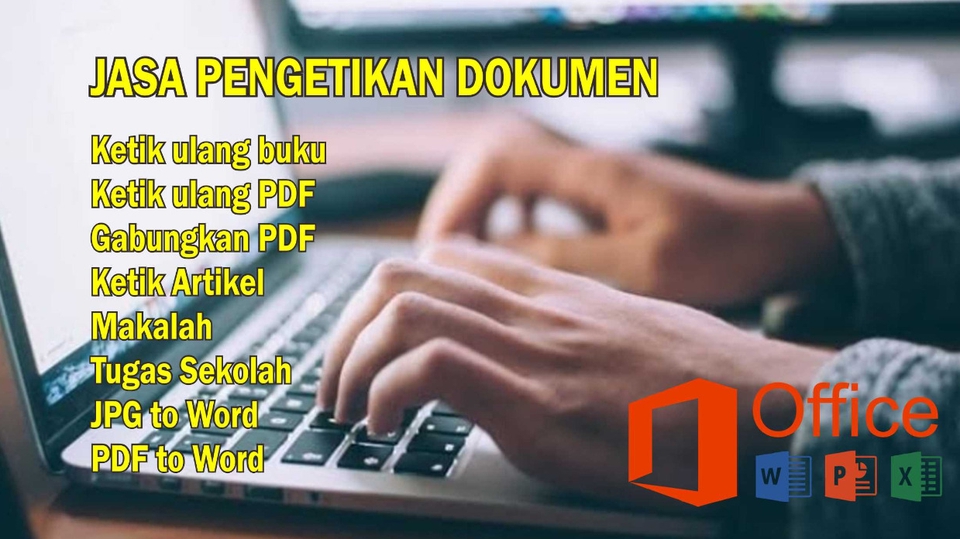 Jasa Pengetikan Ulang Dokumen (Cepat dan Rapi)