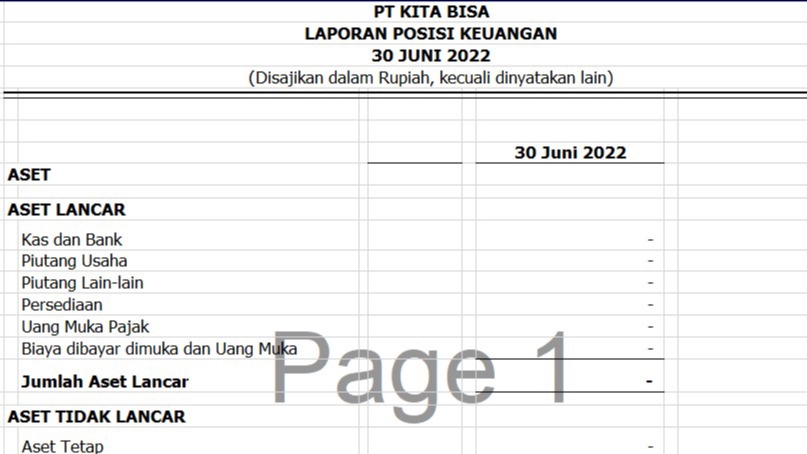 Jasa Pembukuan Laporan Keuangan & Pajak Pribadi