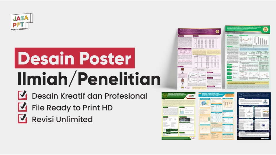 Desain Poster Penelitian Seminar