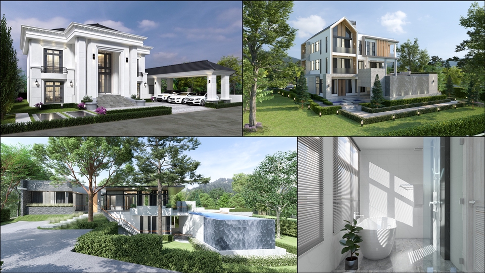3D Perspective Exterior&Interior