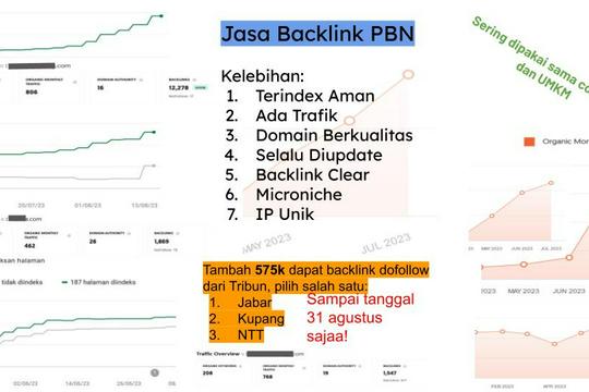 Jasa Backlink PBN Clean 100% Pasti Terindeks