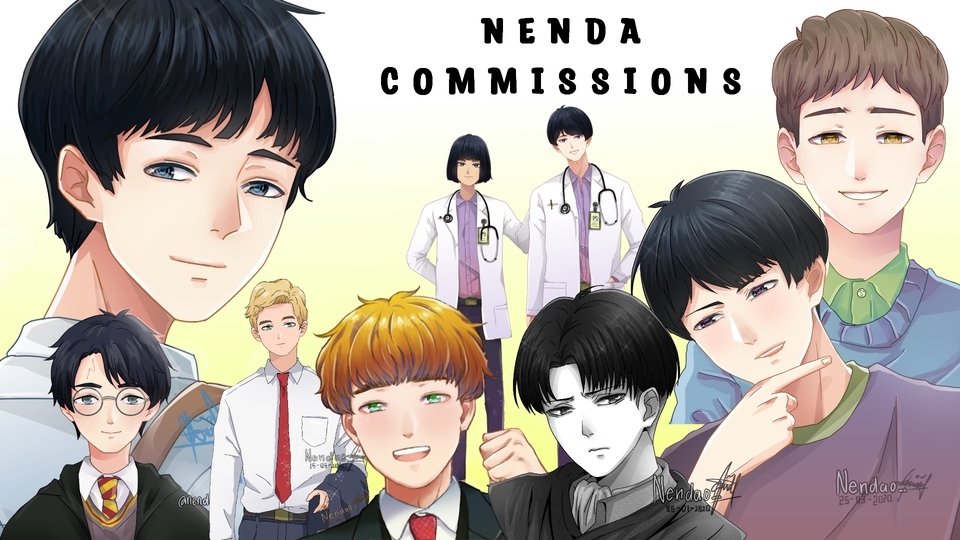 Membuat Gambar Ilustrasi Anime/Manga Murah