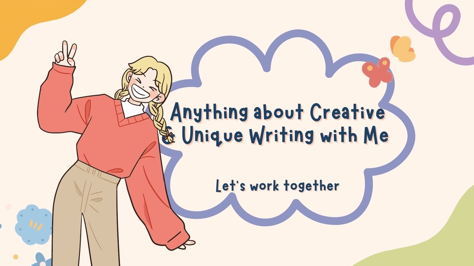 Creative Content Writer, Script, Story, and Article