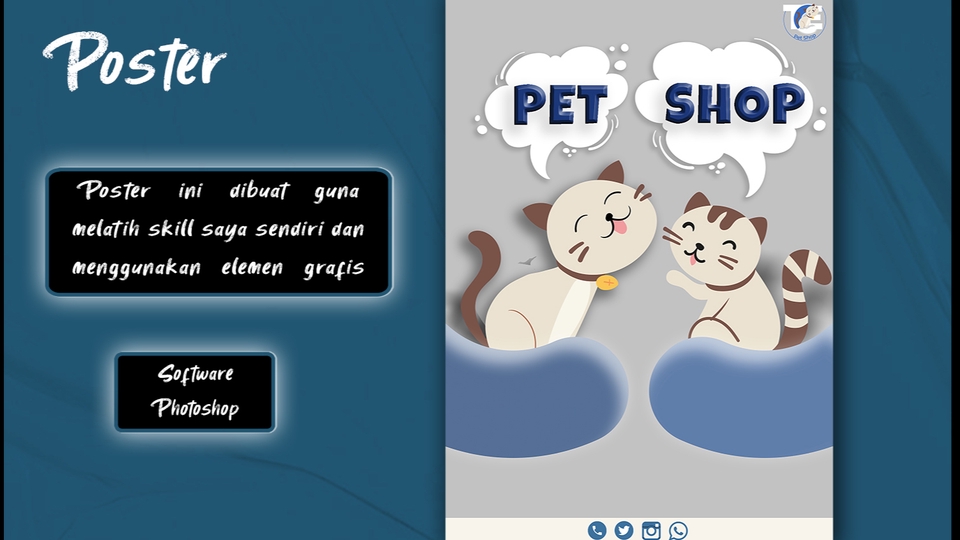 Poster atau Flyer, Social media Post, Banner,