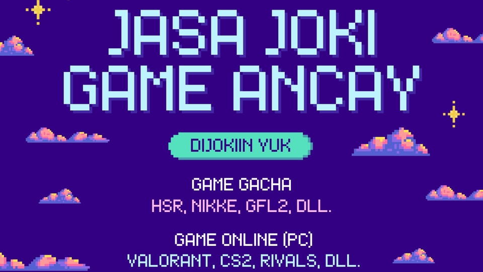 Joki Game Gacha dan Game Online (PC)