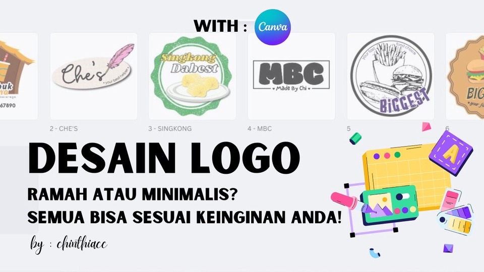 Desain Logo Menggunakan Canva
