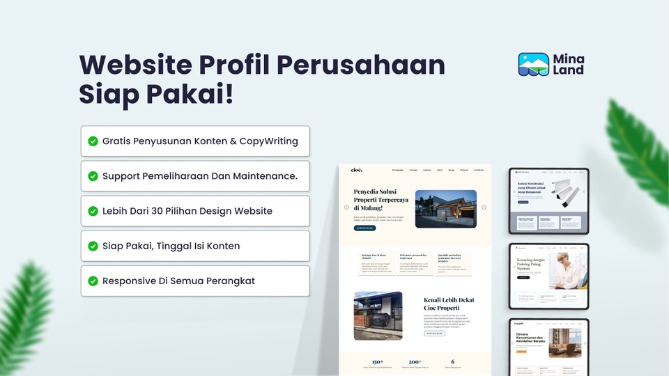 Jasa Pembuatan Website Company Profile & Landing Page - Siap Pakai ...