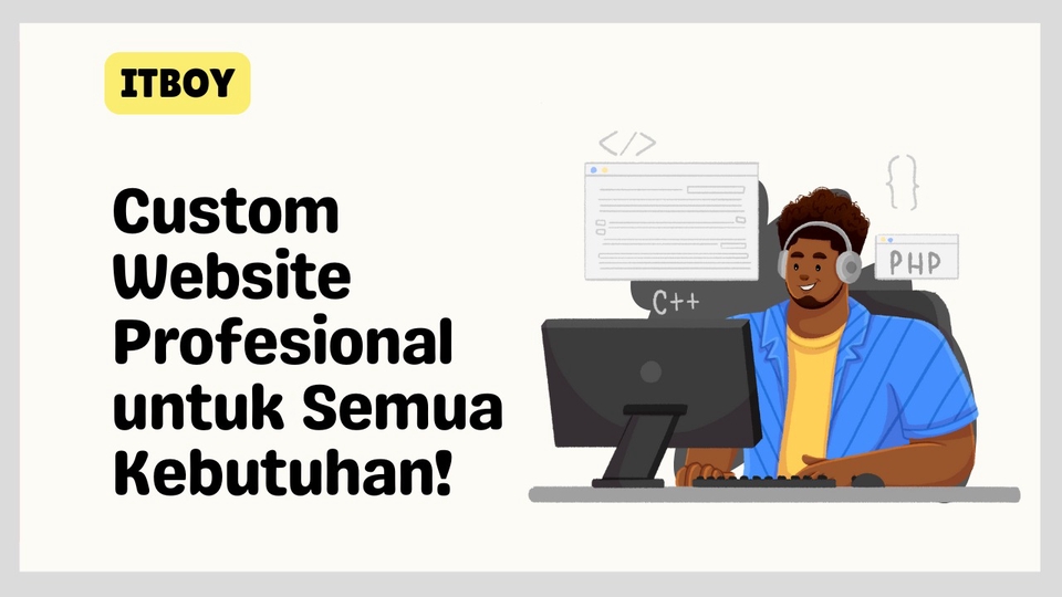 Jasa Pembuatan Custom Website Sesuai Kebutuhan