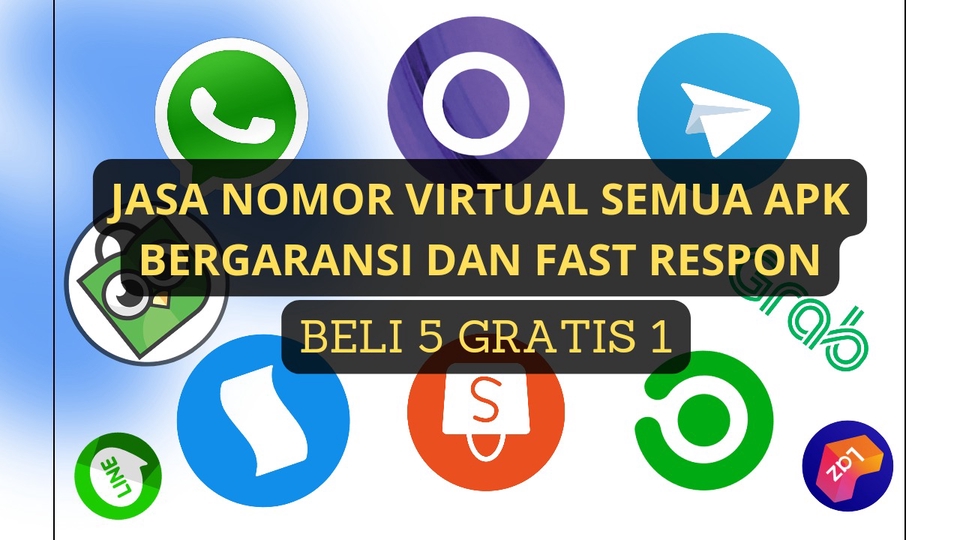 JASA NOMOR VIRTUAL SEMUA APLIKASI