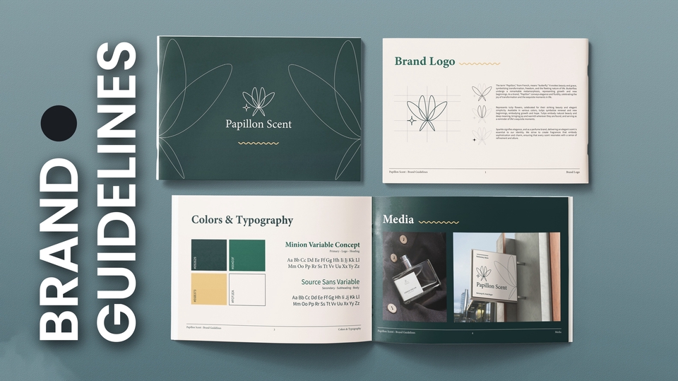 Brand and Company Visual Guidelines : Desain Panduan Visual Merek dan ...