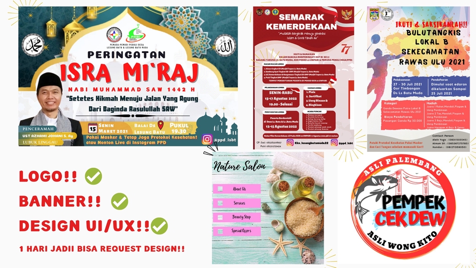 memberikan jasa desain banner berbagai desain dengan cepat sesuai kebutuhan