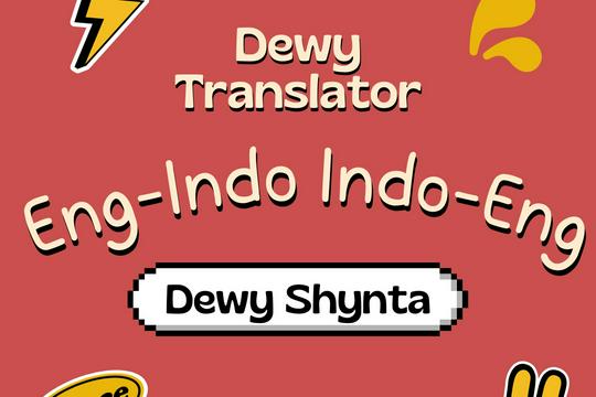 Translation Indo-Eng or Eng-Indo