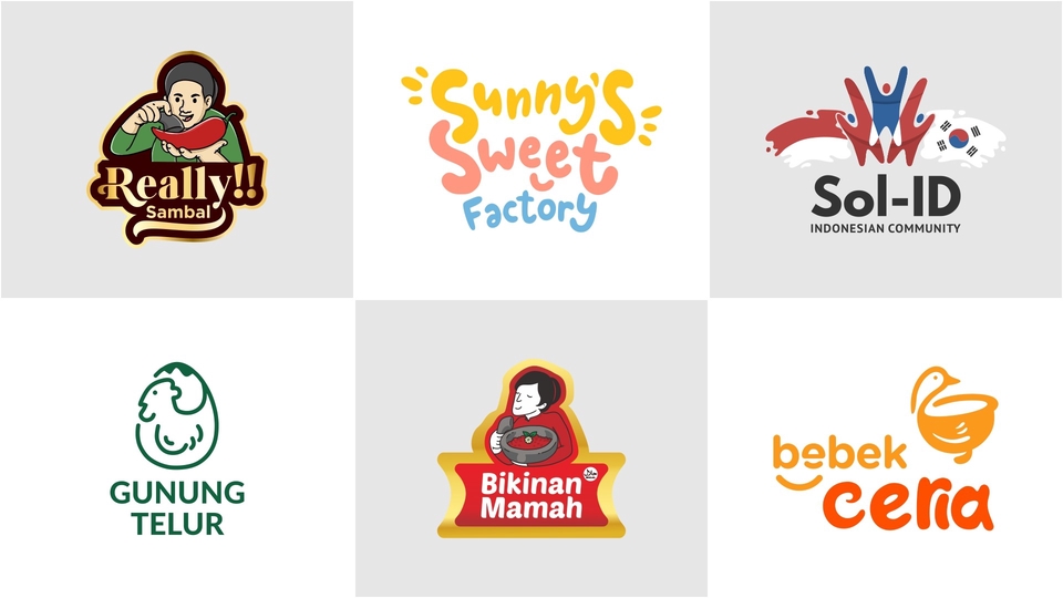 Desain Logo + Brand Guideline untuk UMKM & Perusahaan yang Simpel ...