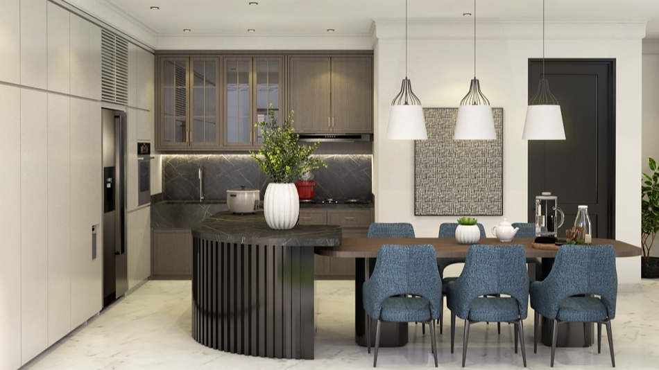 Interior Design Plan & Render