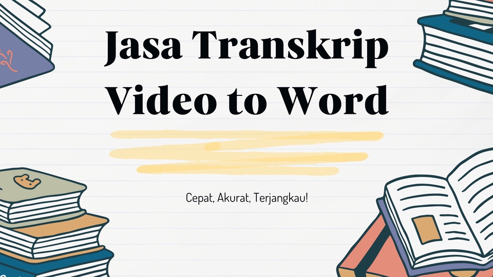 Jasa Transkrip Video, Voice Note, etc To Word,