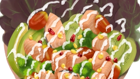 วาดภาพอาหารได้ทุกประเภท