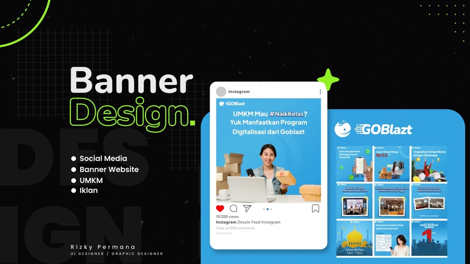 Desain Banner Website | Social Media | Banner Iklan UMKM
