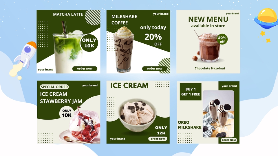 Design Banner Poster, Feed Instagram , Story media lainnya | Canva ...